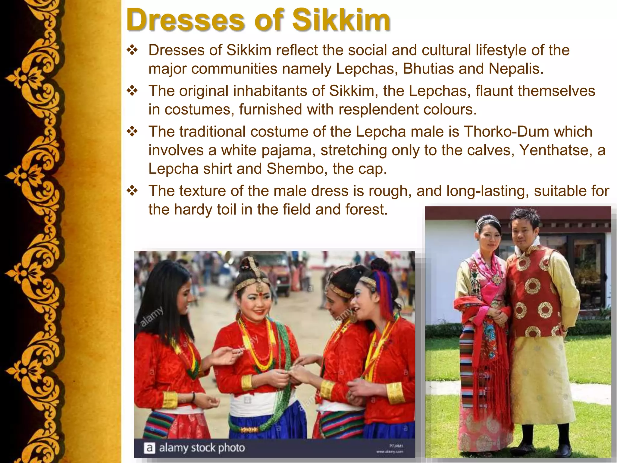 Dresses worn in different parts of India | PPTX