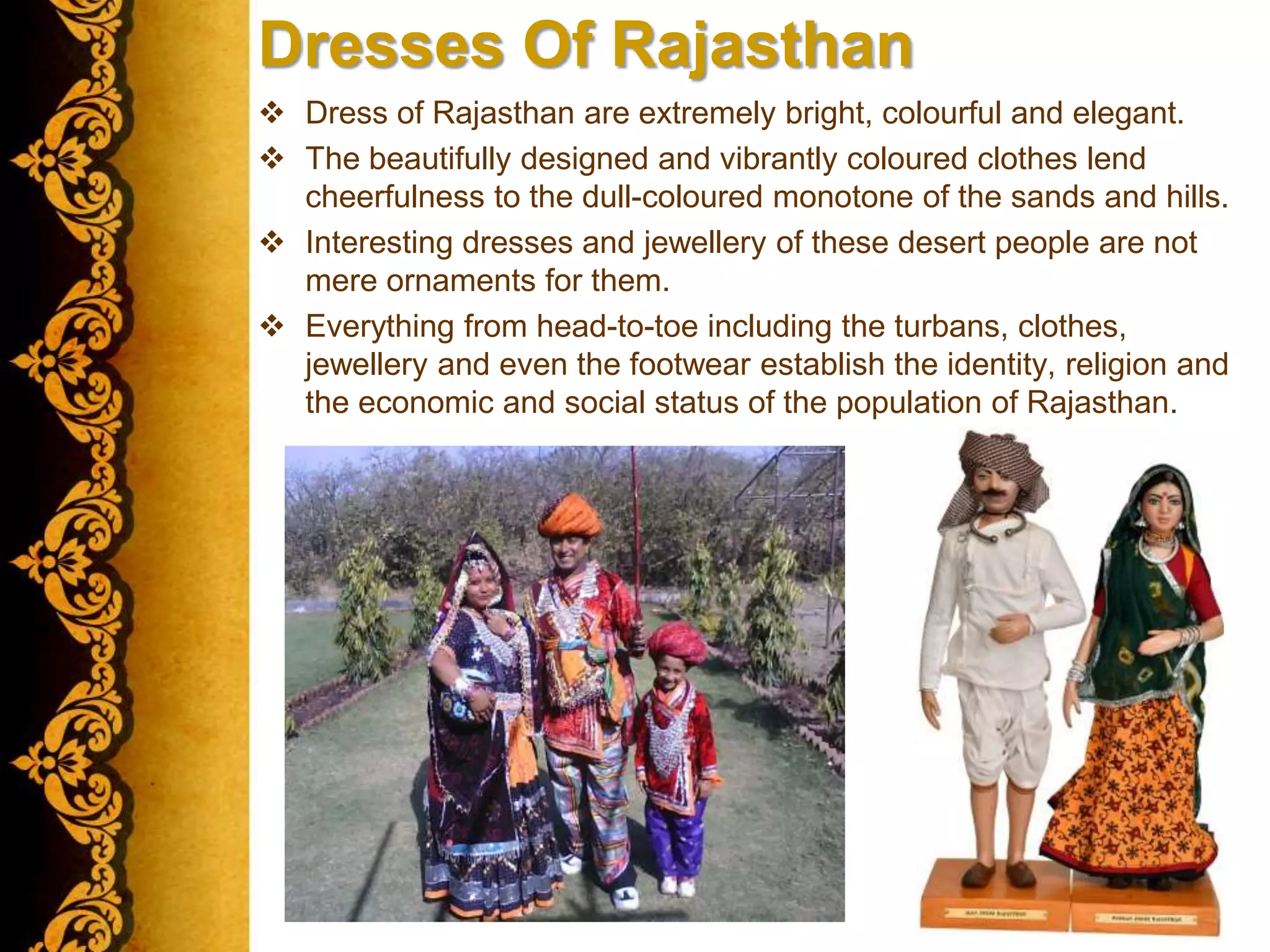 Dresses worn in different parts of India | PPTX