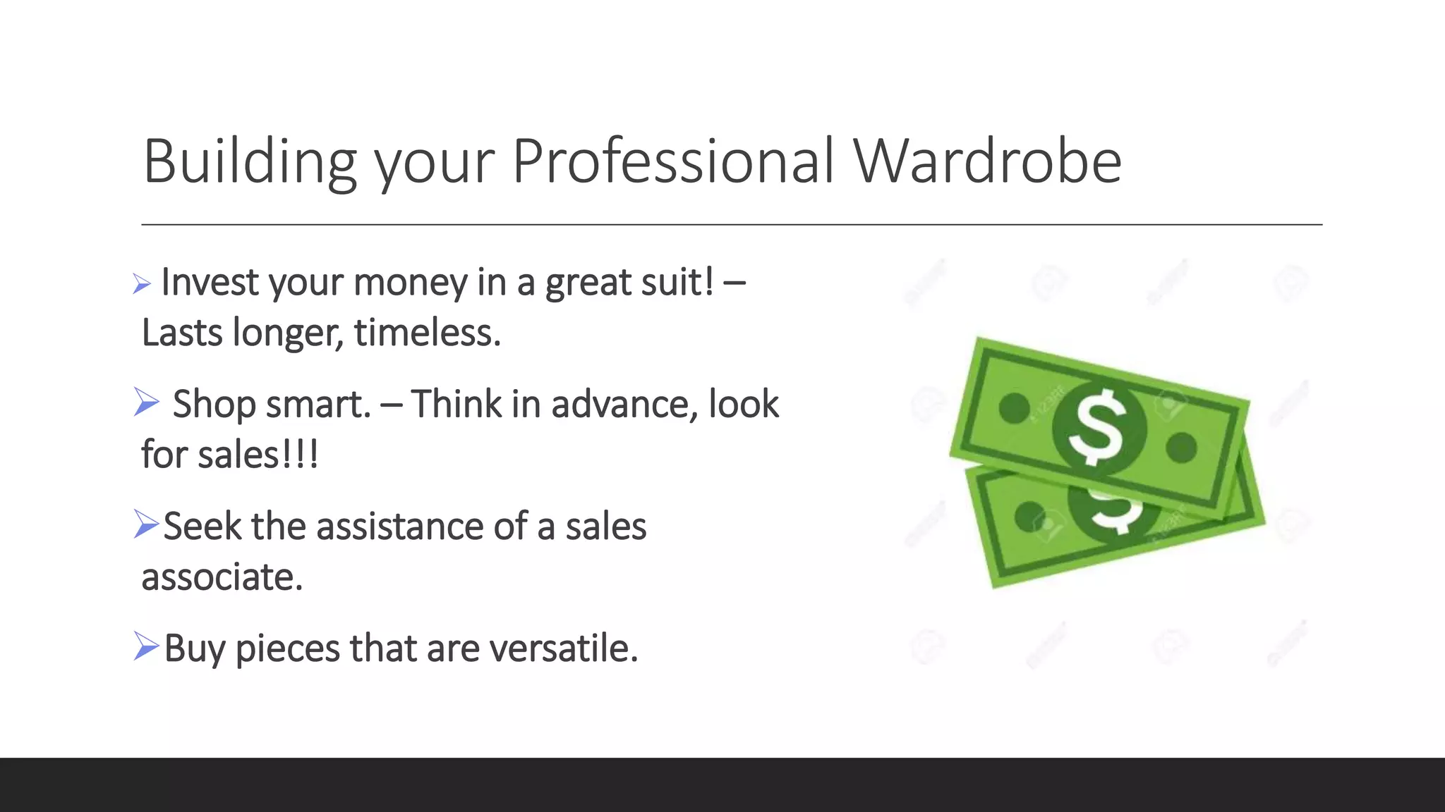 Dressing for Success PowerPoint | PPTX