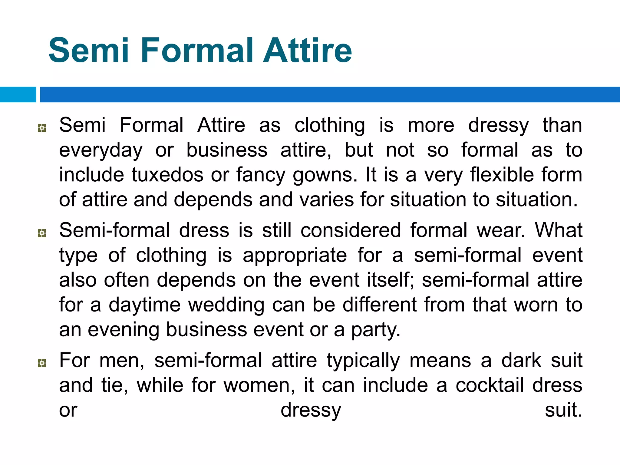 Dress for success dressing skills | PPTX