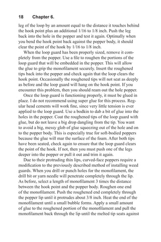 Tying Bass Poppers Dressing | PDF