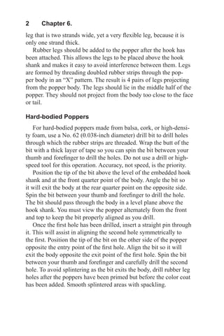 Tying Bass Poppers Dressing | PDF