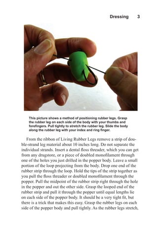 Tying Bass Poppers Dressing | PDF
