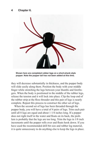 Tying Bass Poppers Dressing | PDF