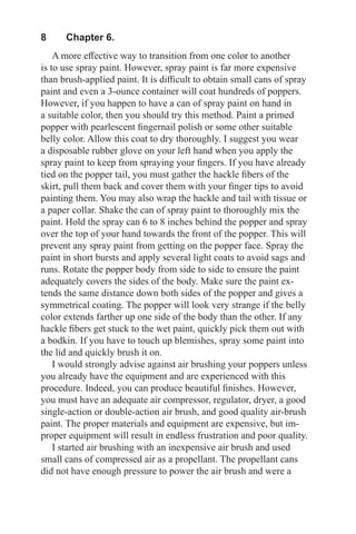 Tying Bass Poppers Dressing | PDF