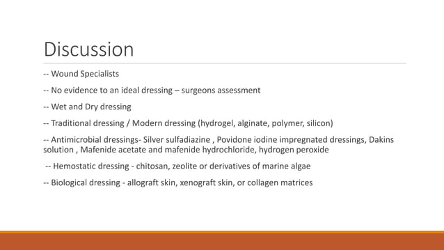 Dressing | PPTX | First Aid | Injuries