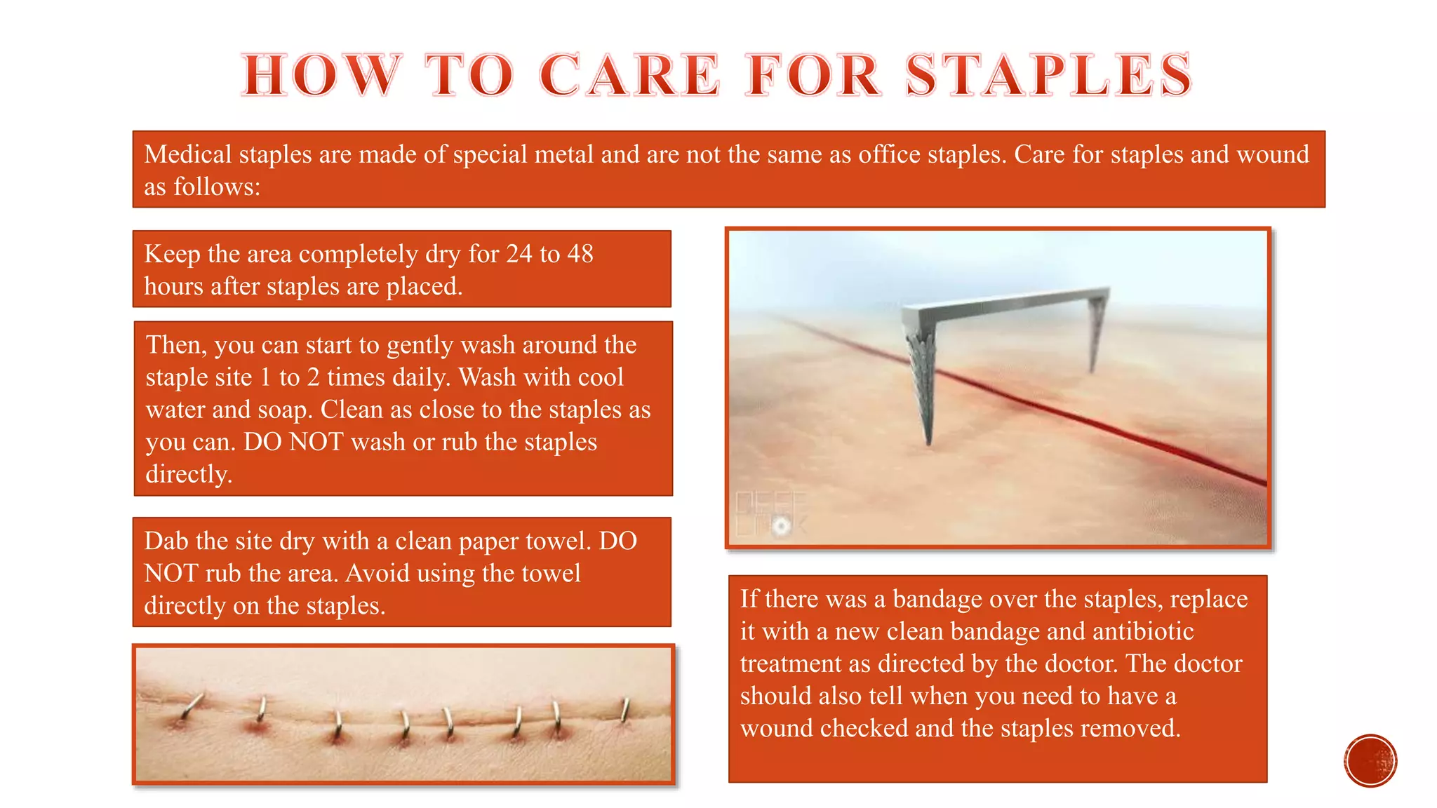 Dressing Surgical Wounds, Abrasion and Lacerations | PPTX
