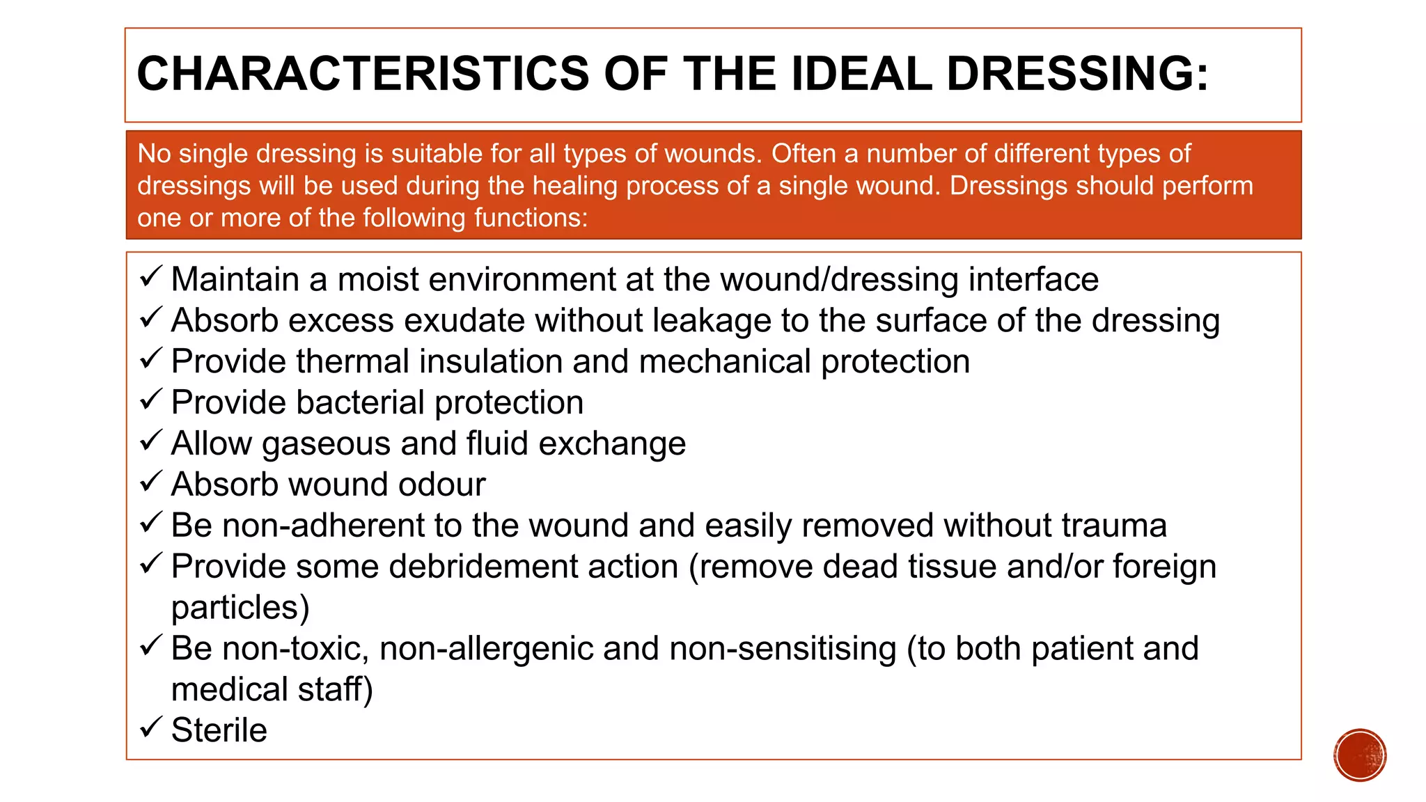 Dressing Surgical Wounds, Abrasion and Lacerations | PPTX