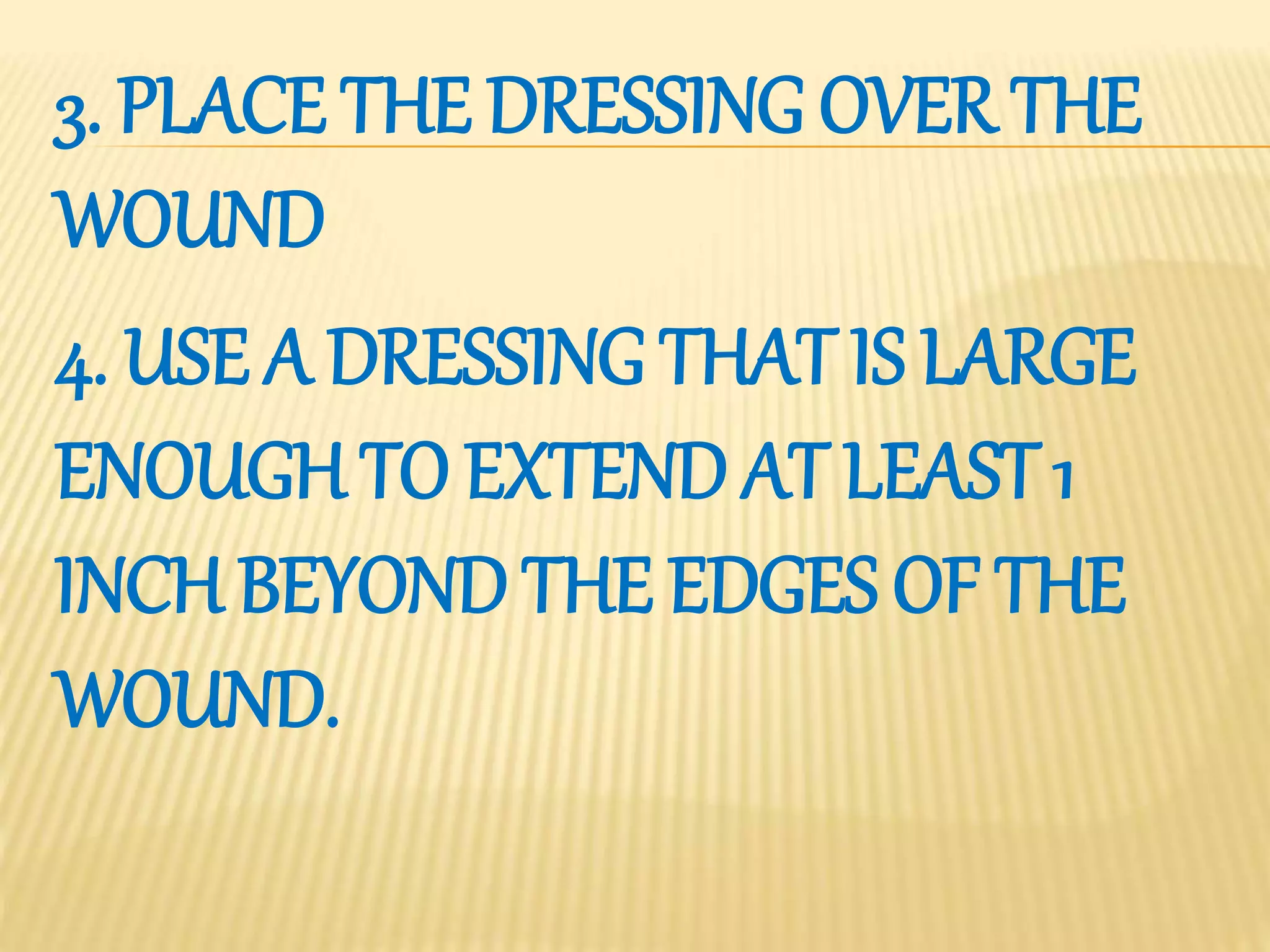 Dressing and bandages | PPTX