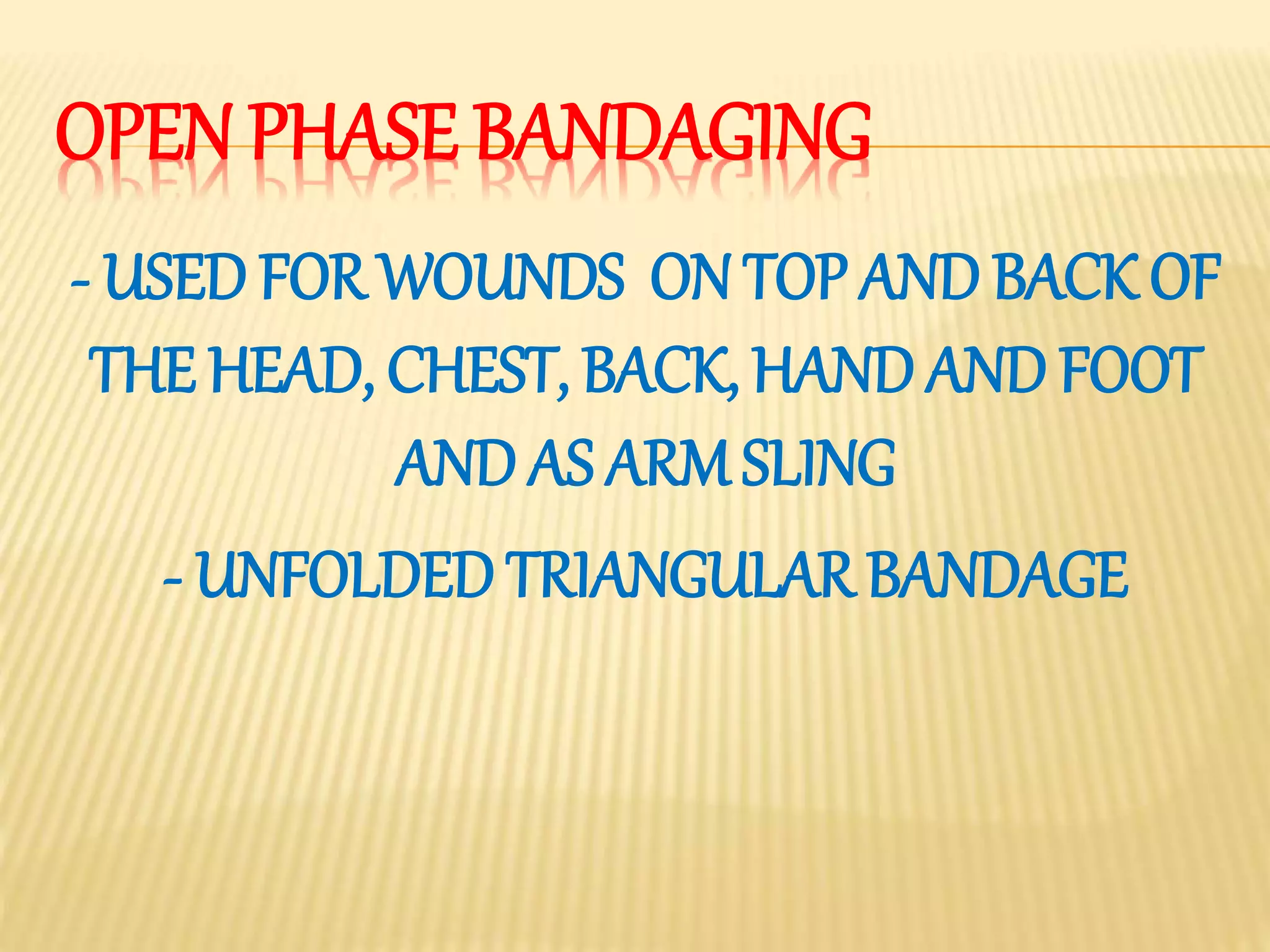 Dressing and bandages | PPTX