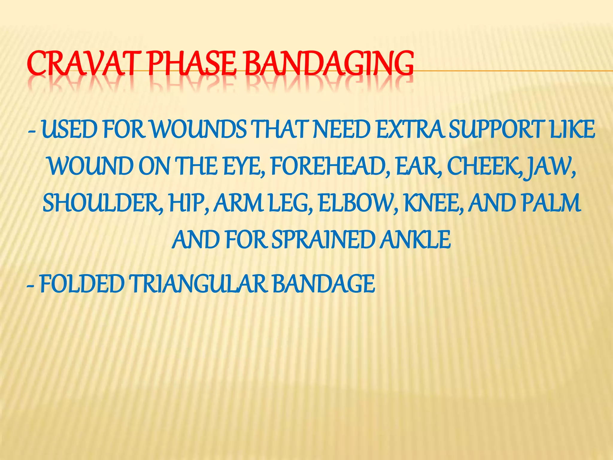 Dressing and bandages | PPTX