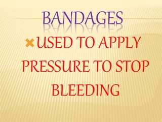Dressing and bandages | PPTX