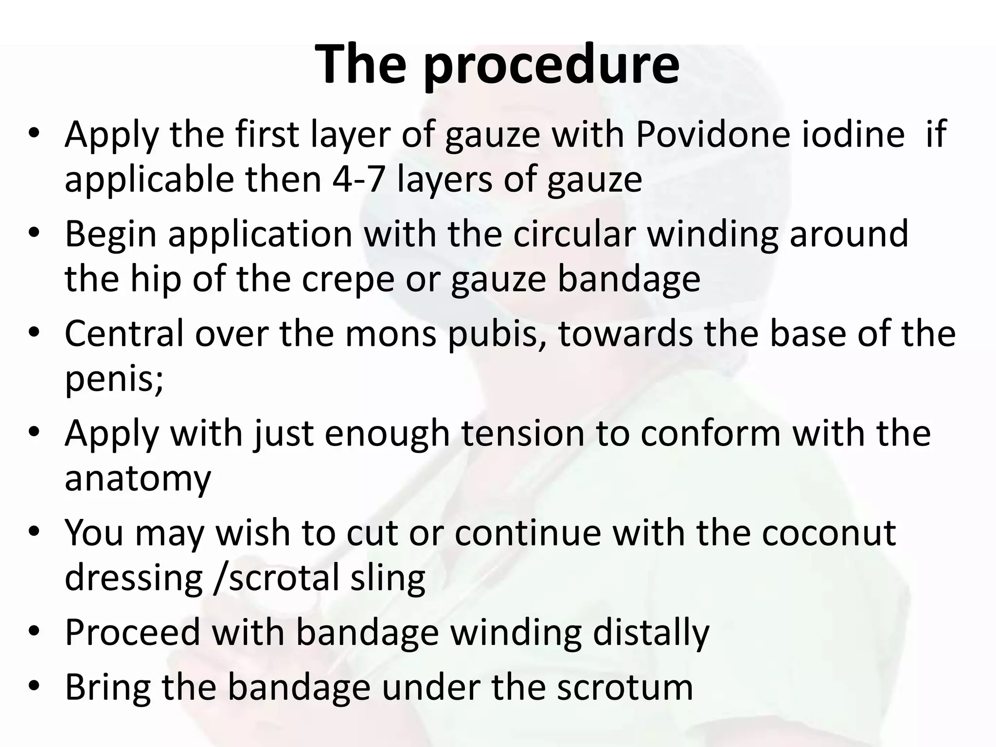 Dressing and bandaging | PPTX