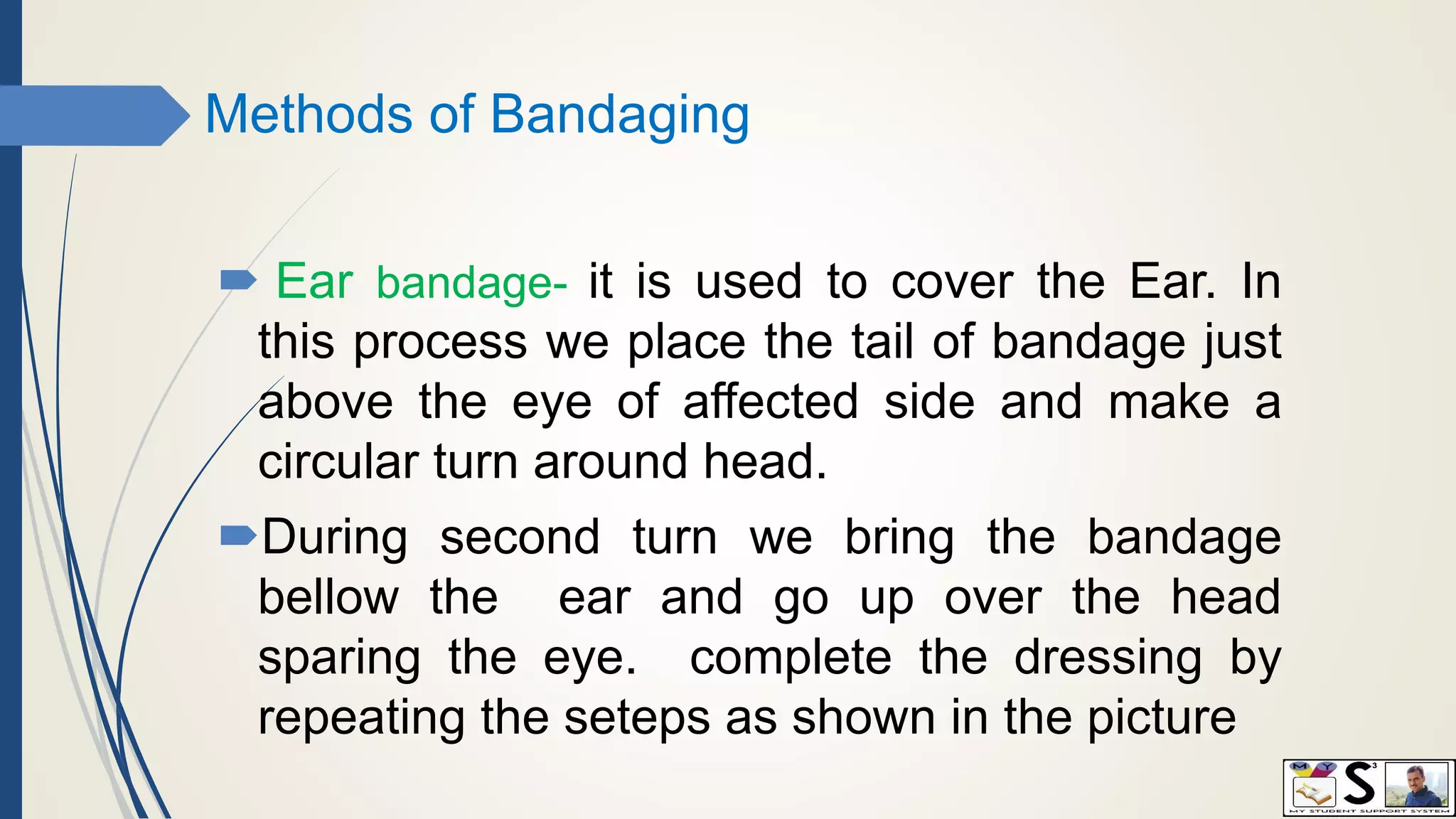 Dressing and bandaging (rollar) english | PPTX