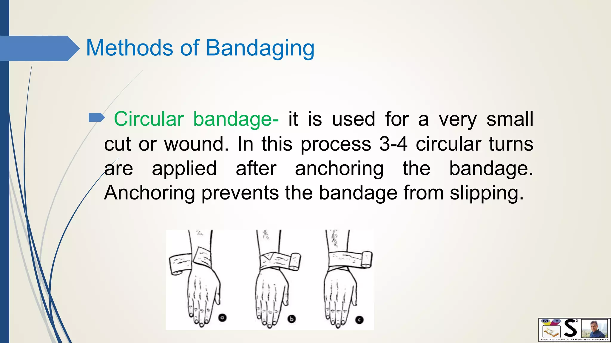 Dressing and bandaging (rollar) english | PPTX