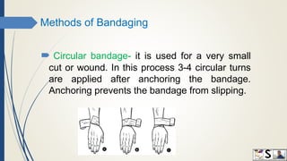 Dressing and bandaging (rollar) english | PPTX