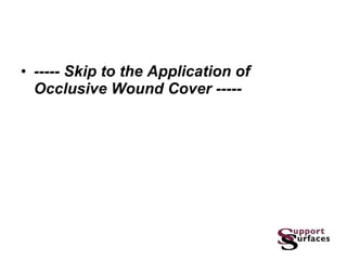 Dressing Application Guide Forefoot Dressing | PPT