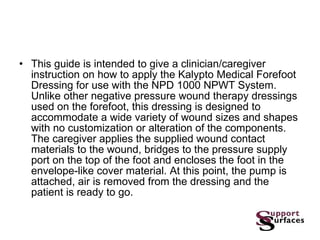 Dressing Application Guide Forefoot Dressing | PPT