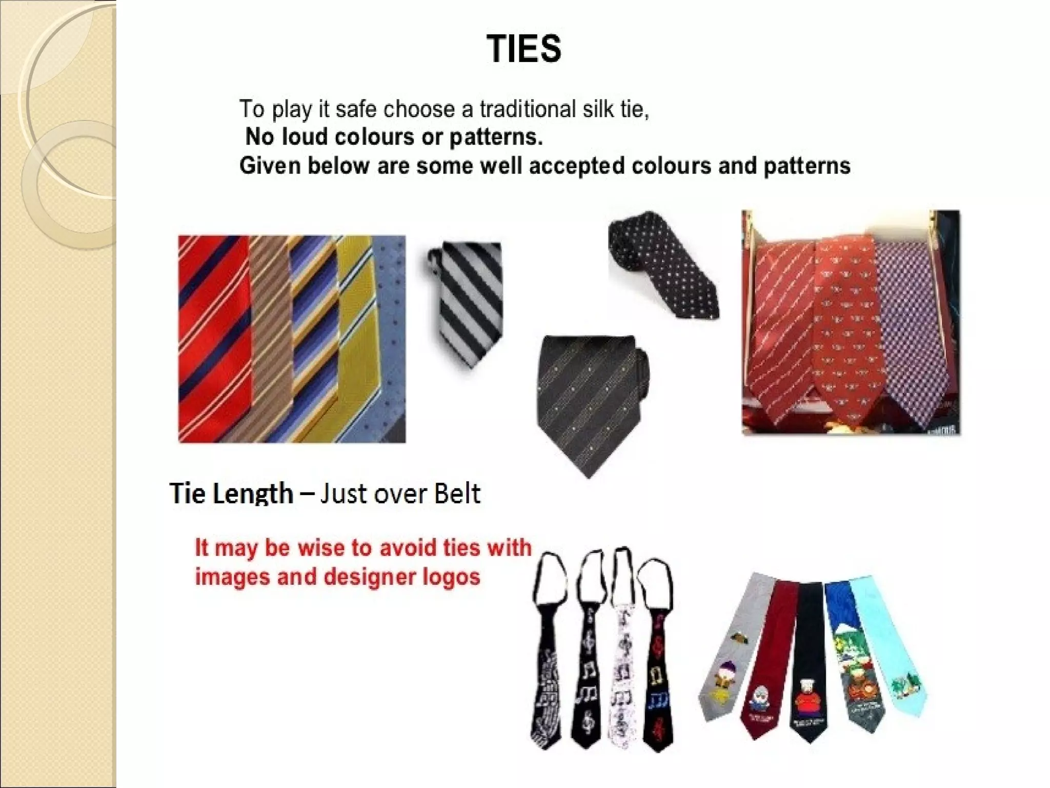 Dressing etiquette for Men and Women | PPT
