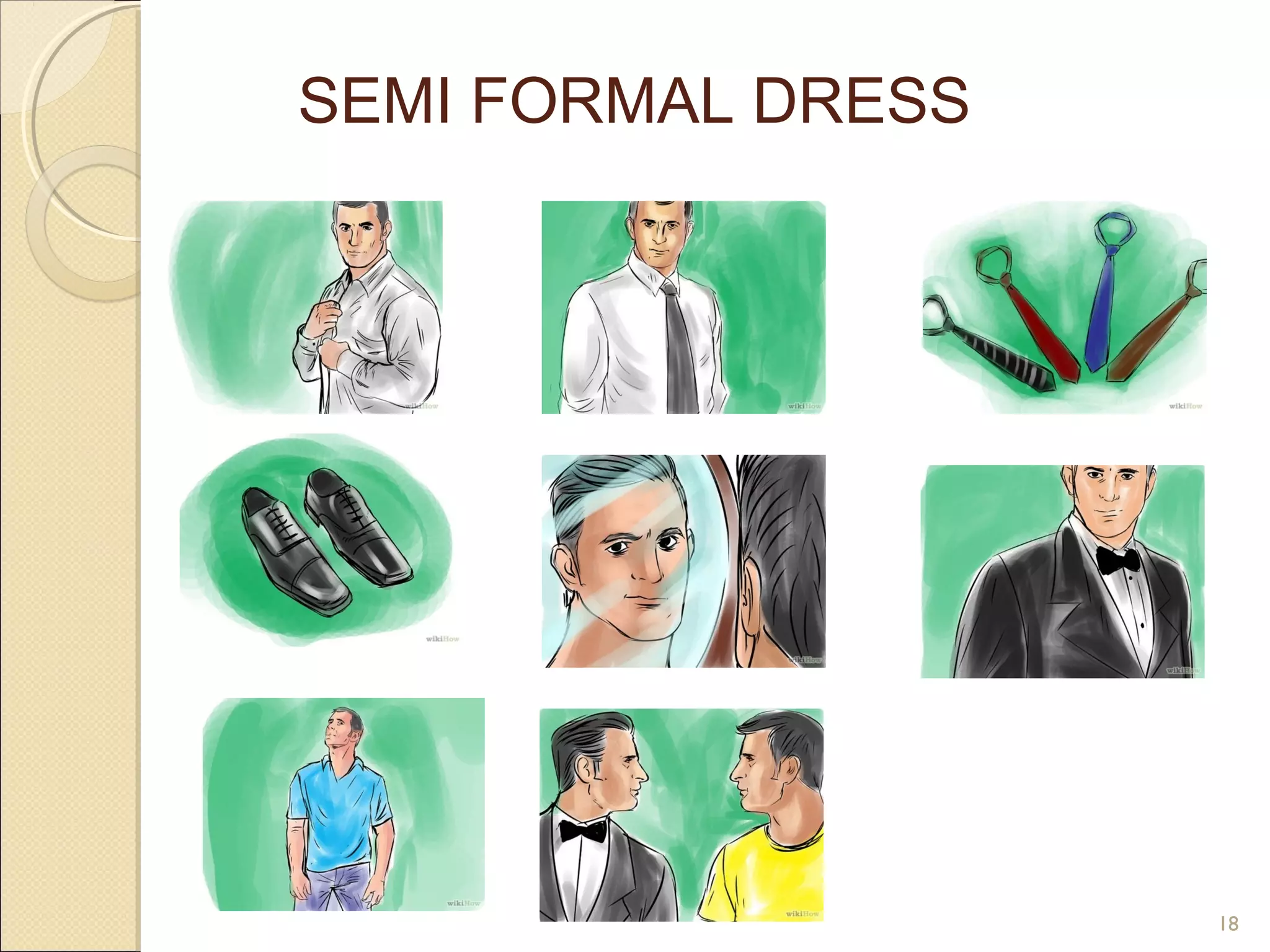 Dressing etiquette for Men and Women | PPT