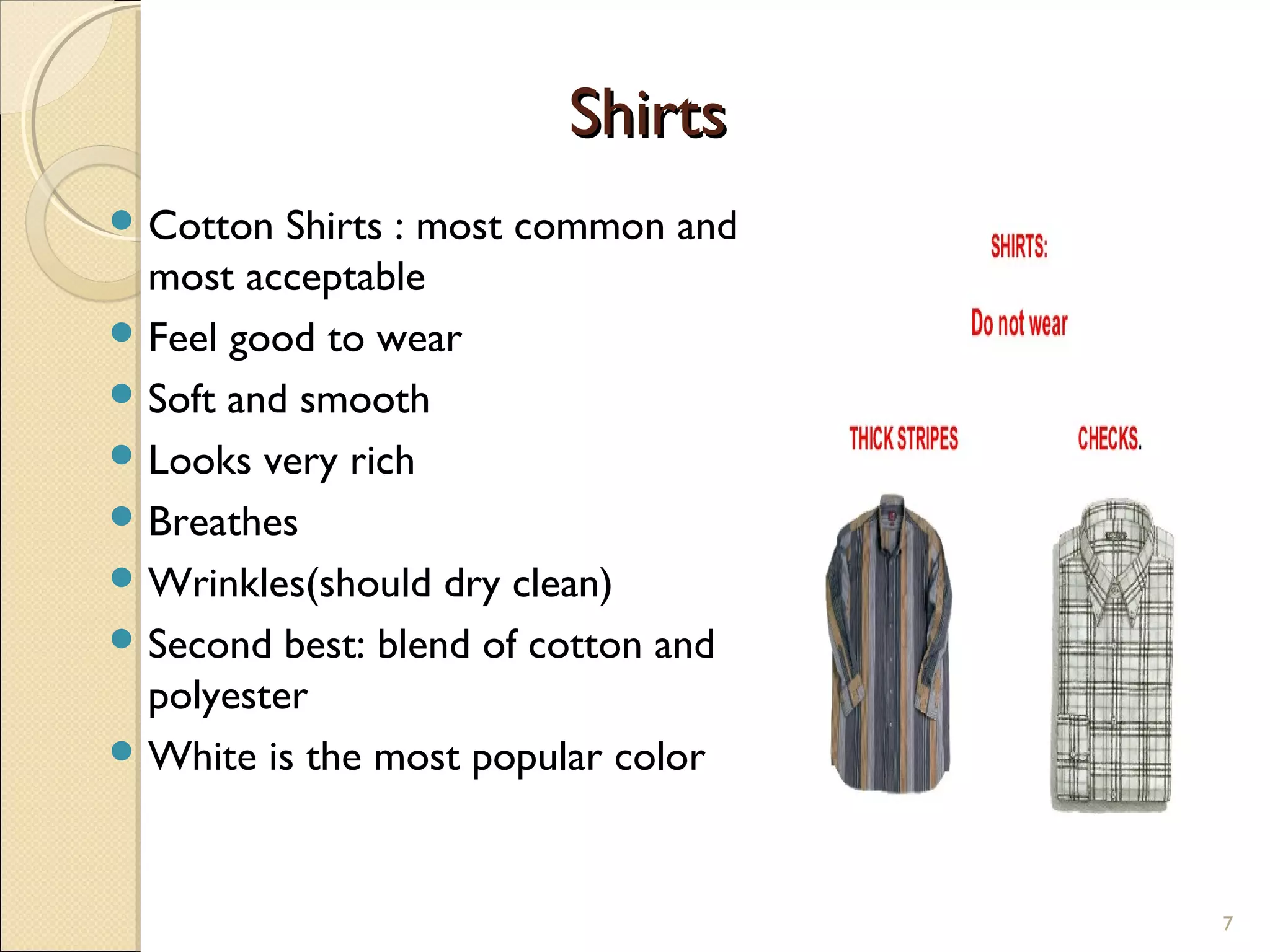 Dressing etiquette for Men and Women | PPT