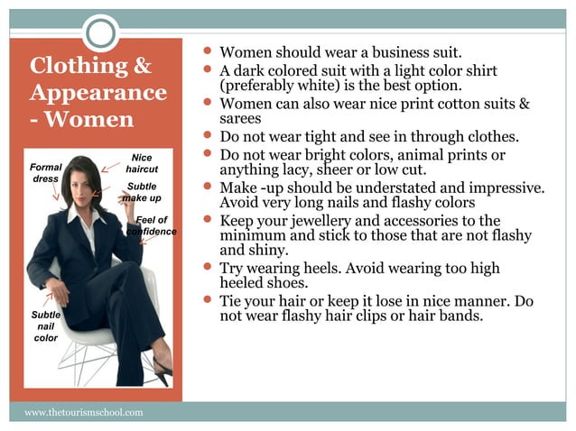 Dressing for an interview | PPT | Women\'s Outerwear | Women\'s Clothing