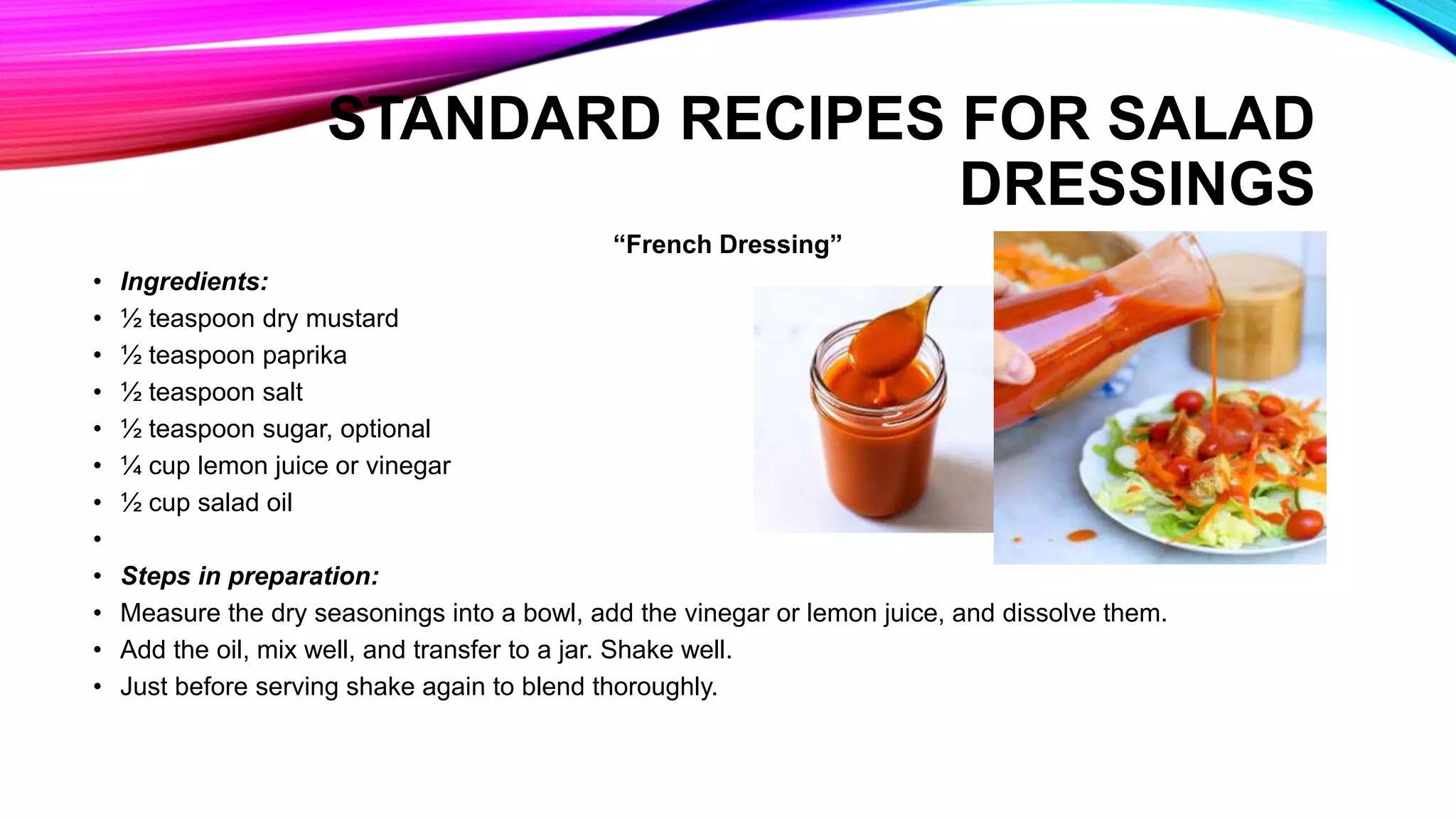 DRESSING INGREDIENTS.pptx
