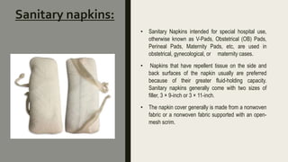 DRESSING MATERIALS USED IN OPERATION THEATER | PPTX
