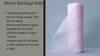 Muslin Bandage Rolls