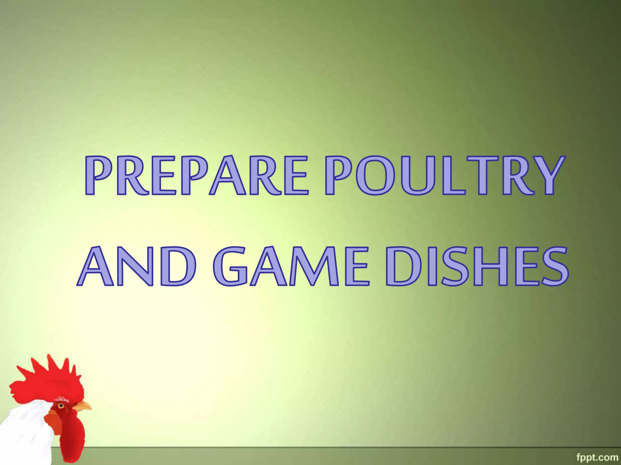 Dressing poultry | PPTX