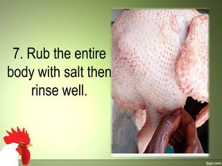 Dressing poultry | PPTX