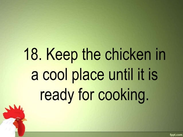 Dressing poultry | PPTX
