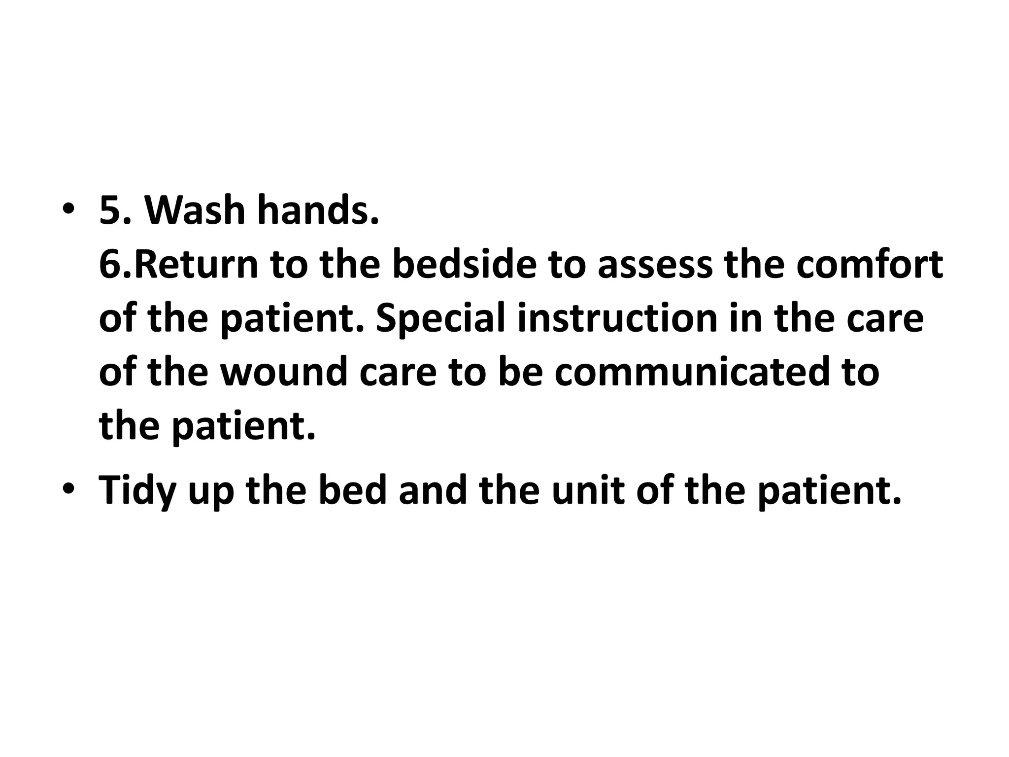 Dressing procedure ppt | PPTX