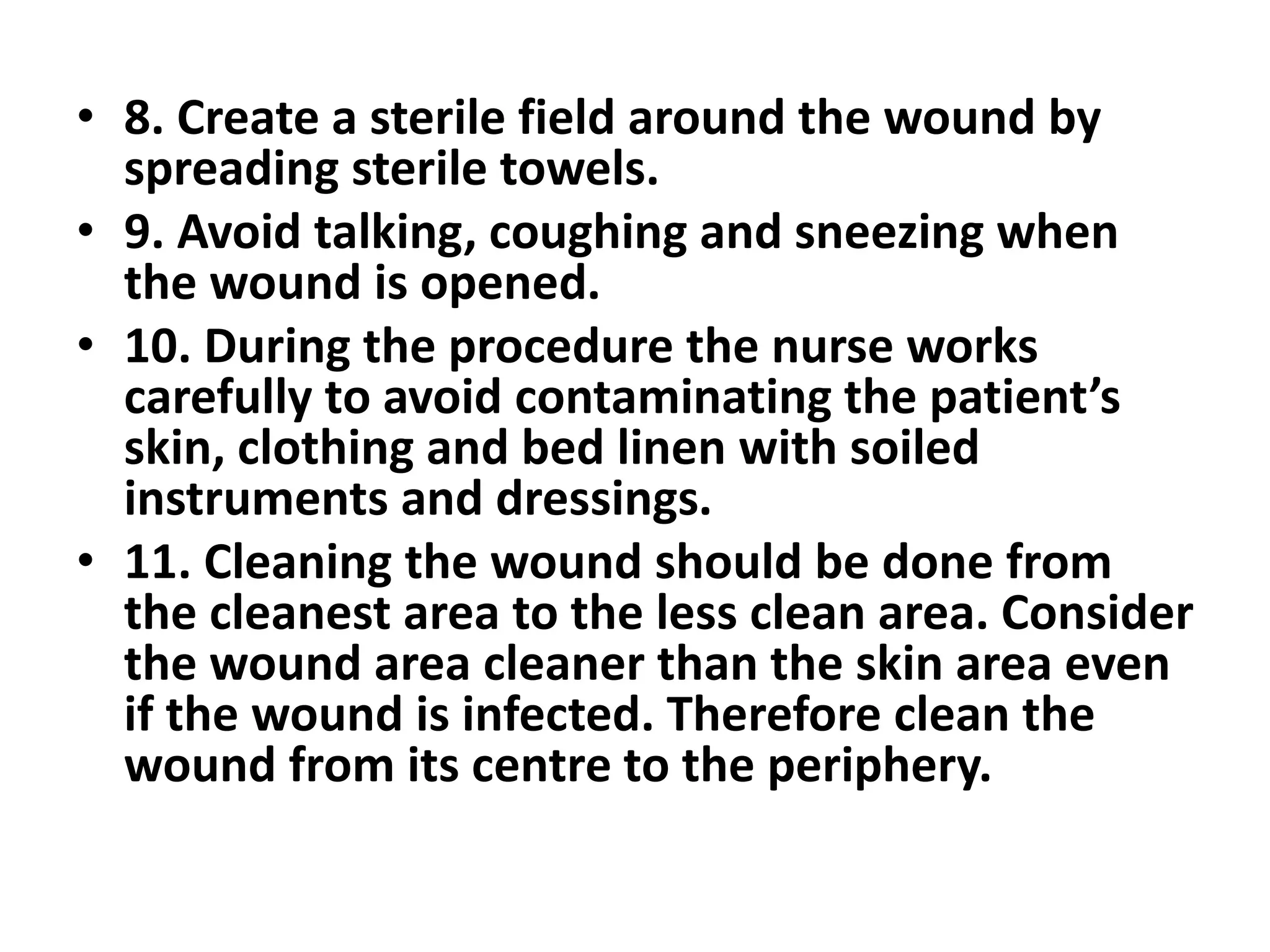 Dressing procedure ppt | PPTX