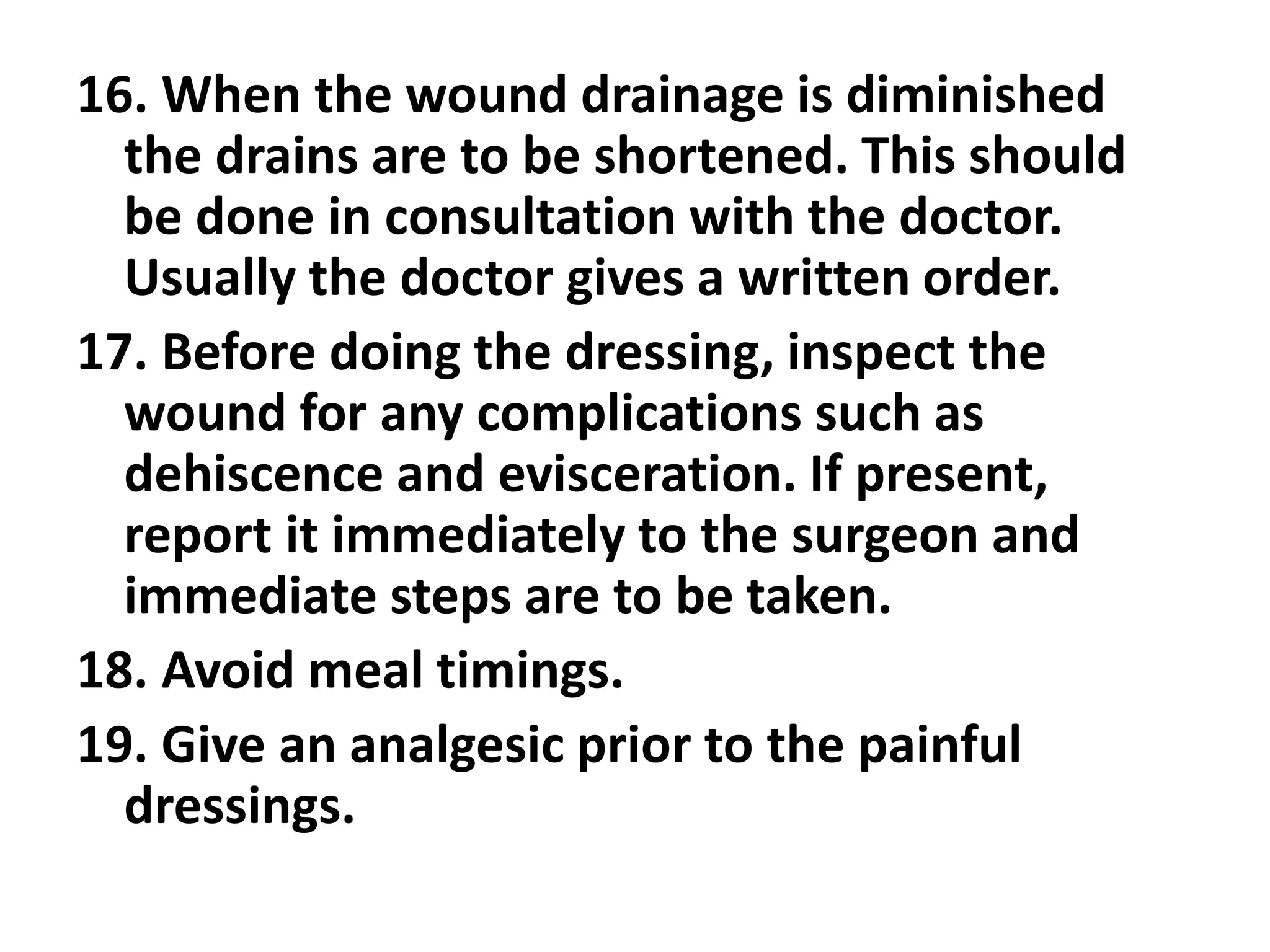 Dressing procedure ppt | PPTX