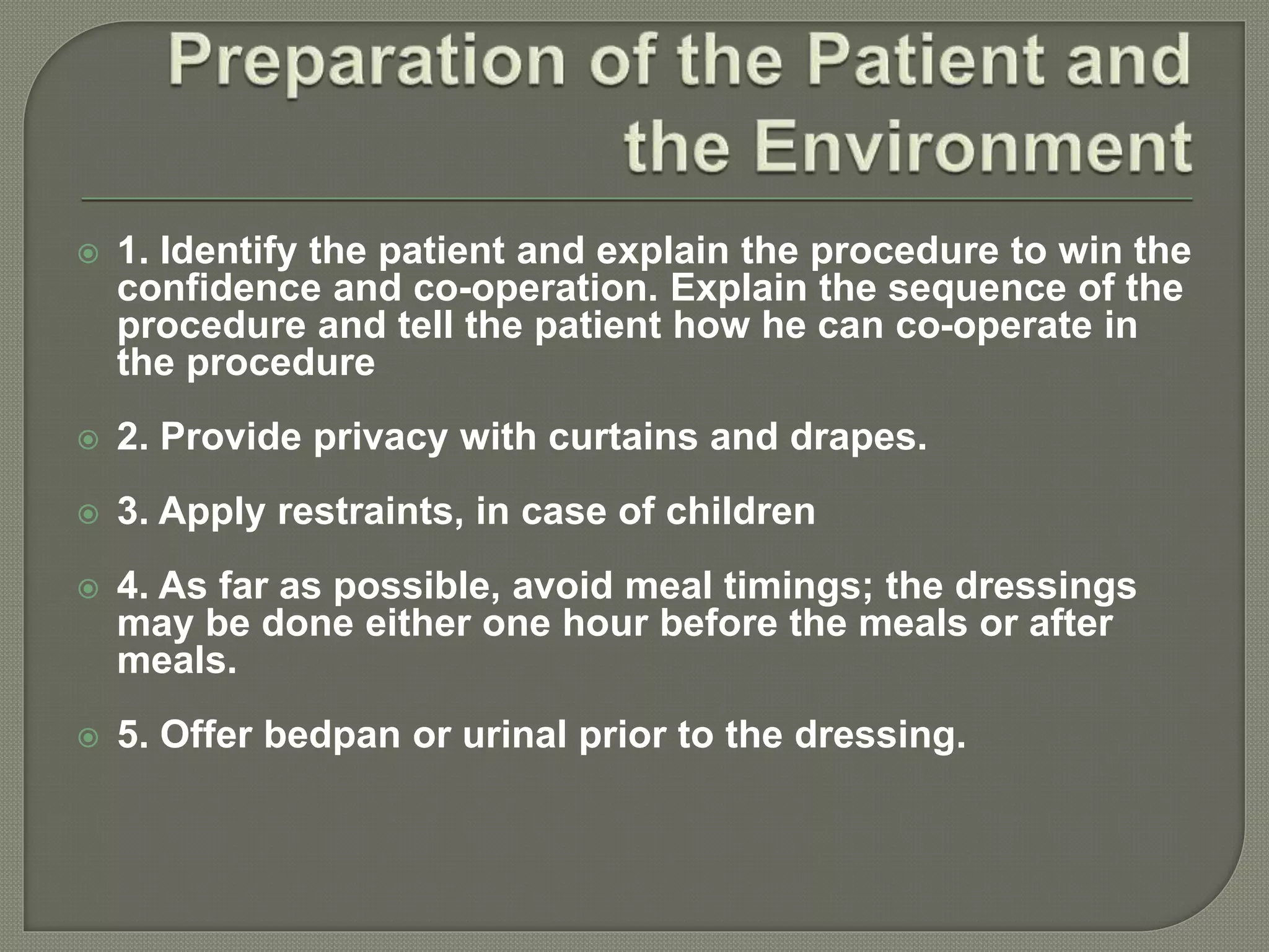 Dressing procedure ppt.pptx