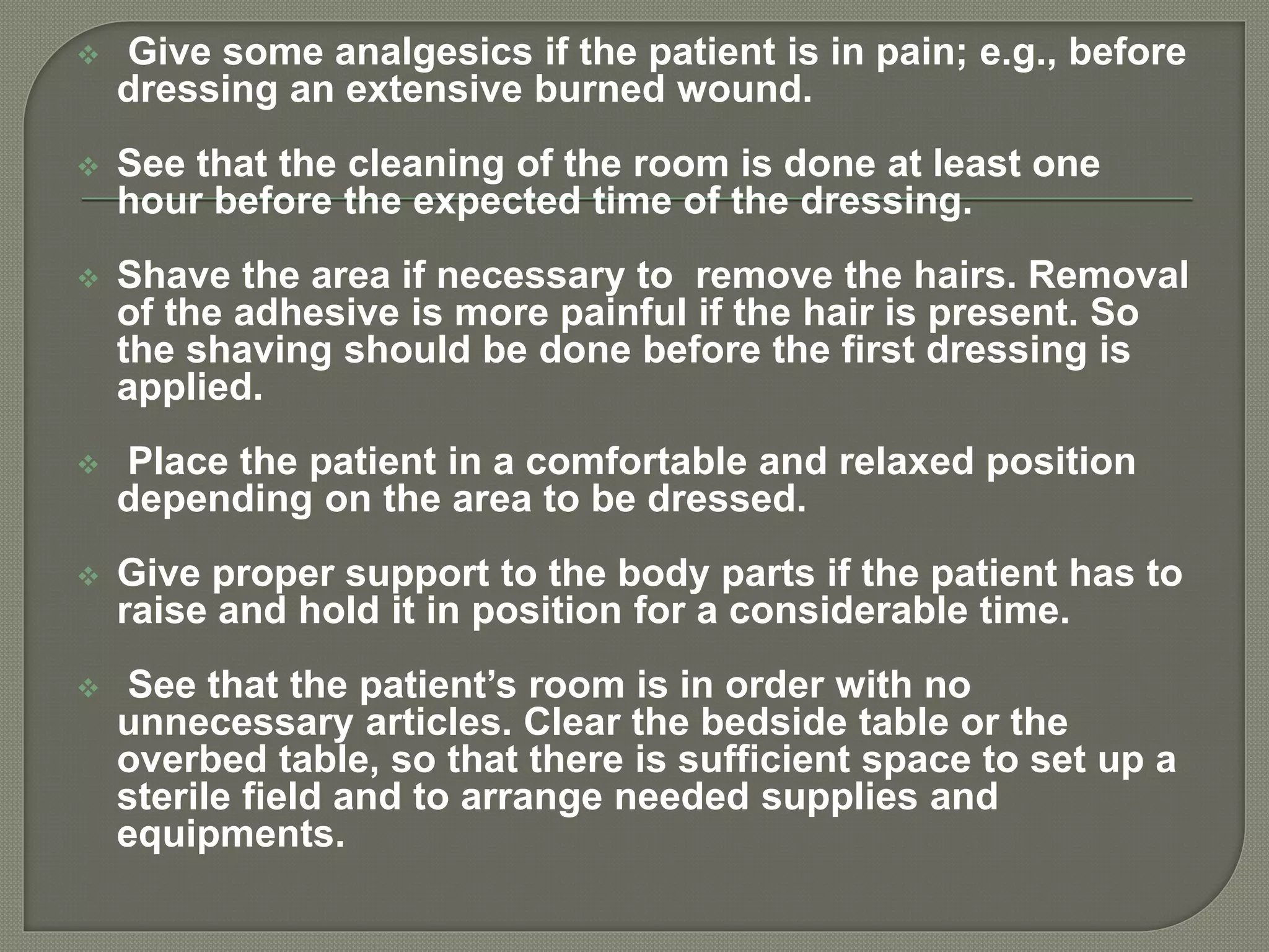 Dressing procedure ppt.pptx