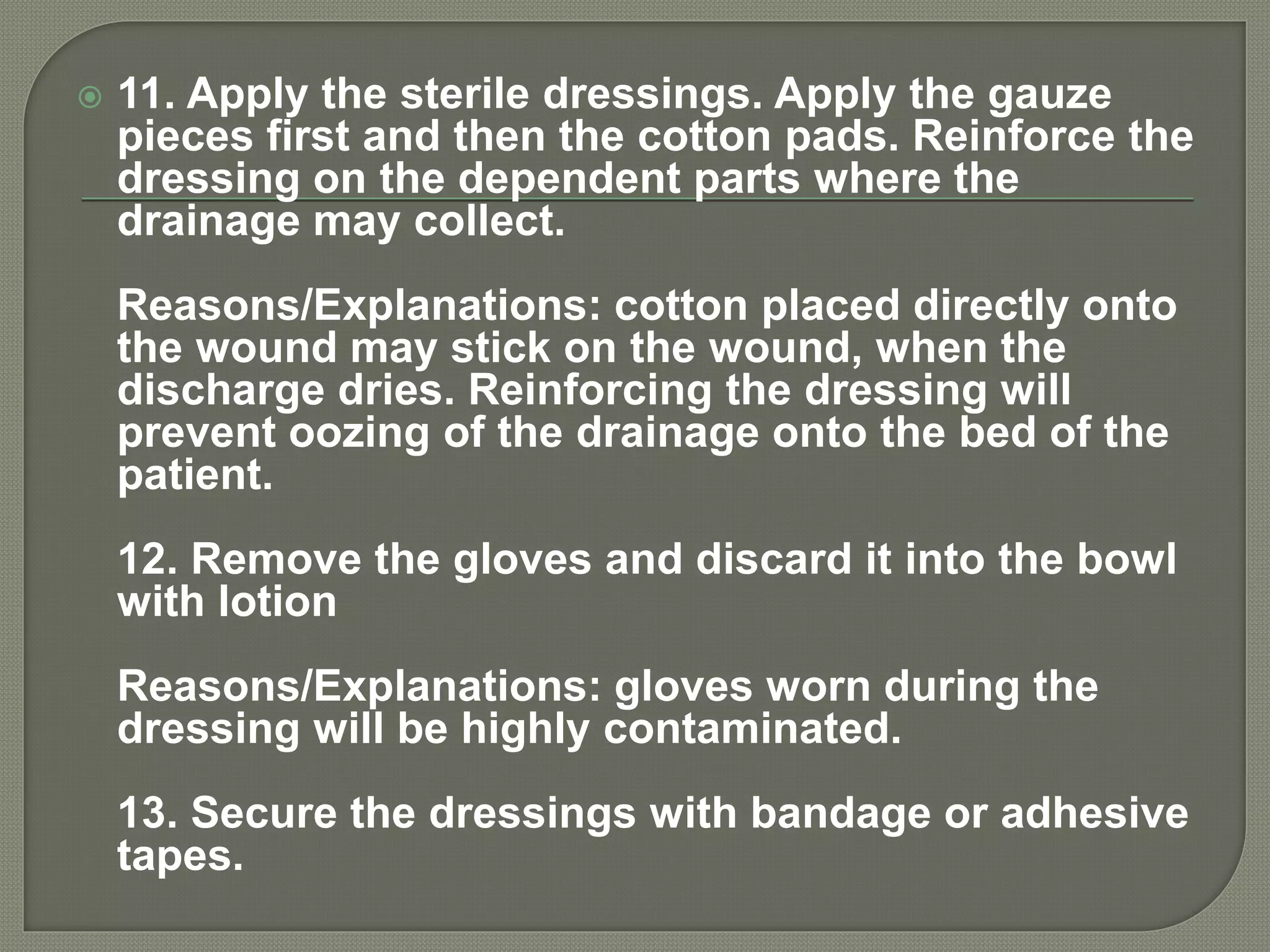 Dressing procedure ppt.pptx