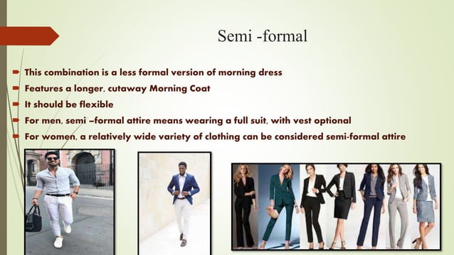 Dressing sense and table mannerism | PPTX | Women\'s Outerwear | Women ...