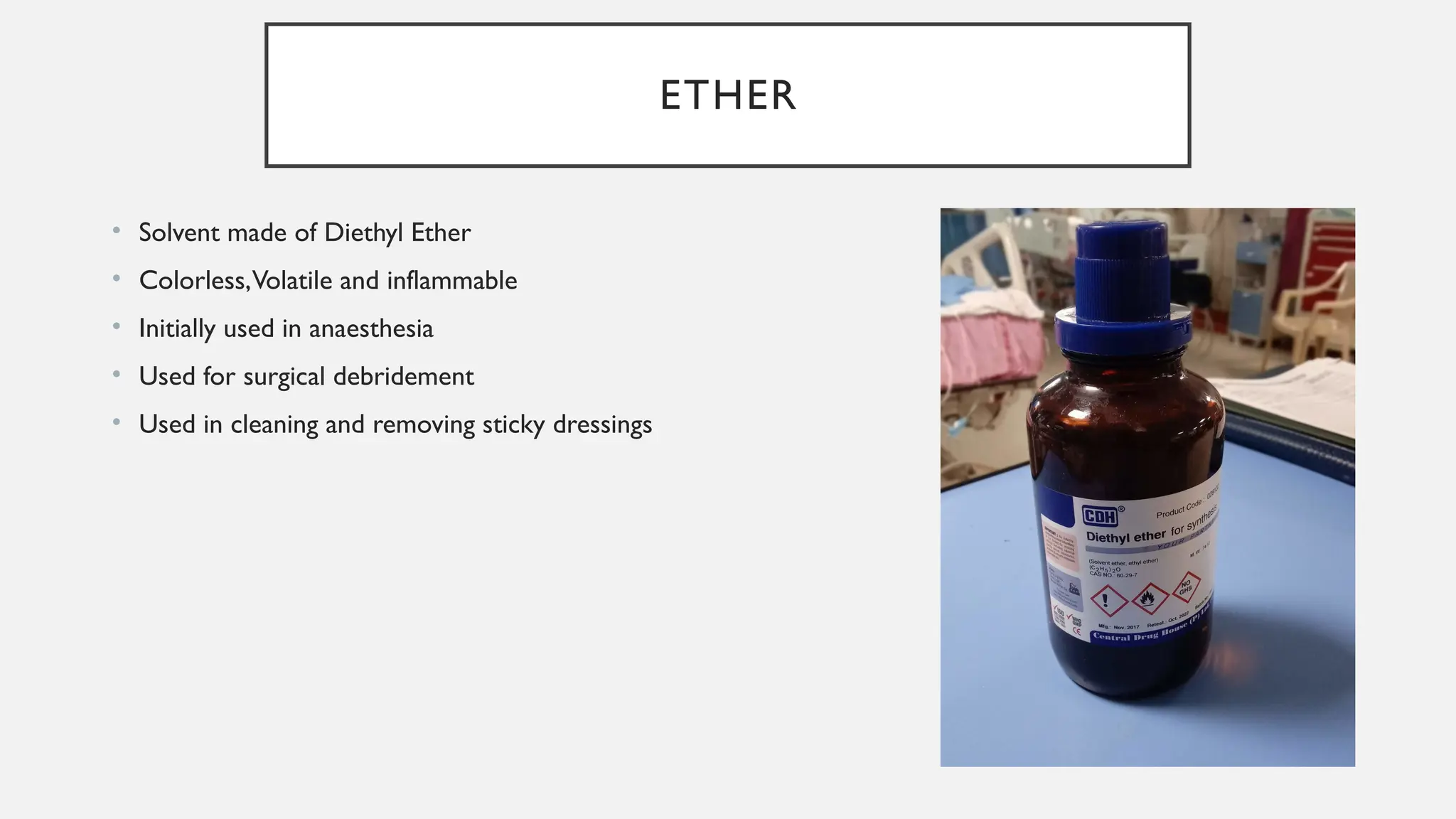 DRESSING TROLLEY (General surgery item)-A guide to an emergency room ...