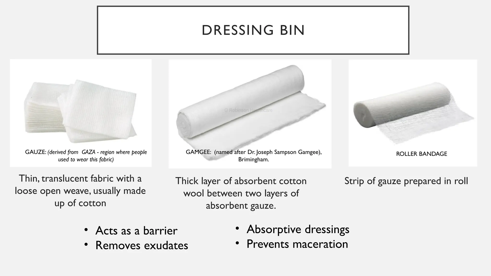 DRESSING TROLLEY (General surgery item)-A guide to an emergency room ...