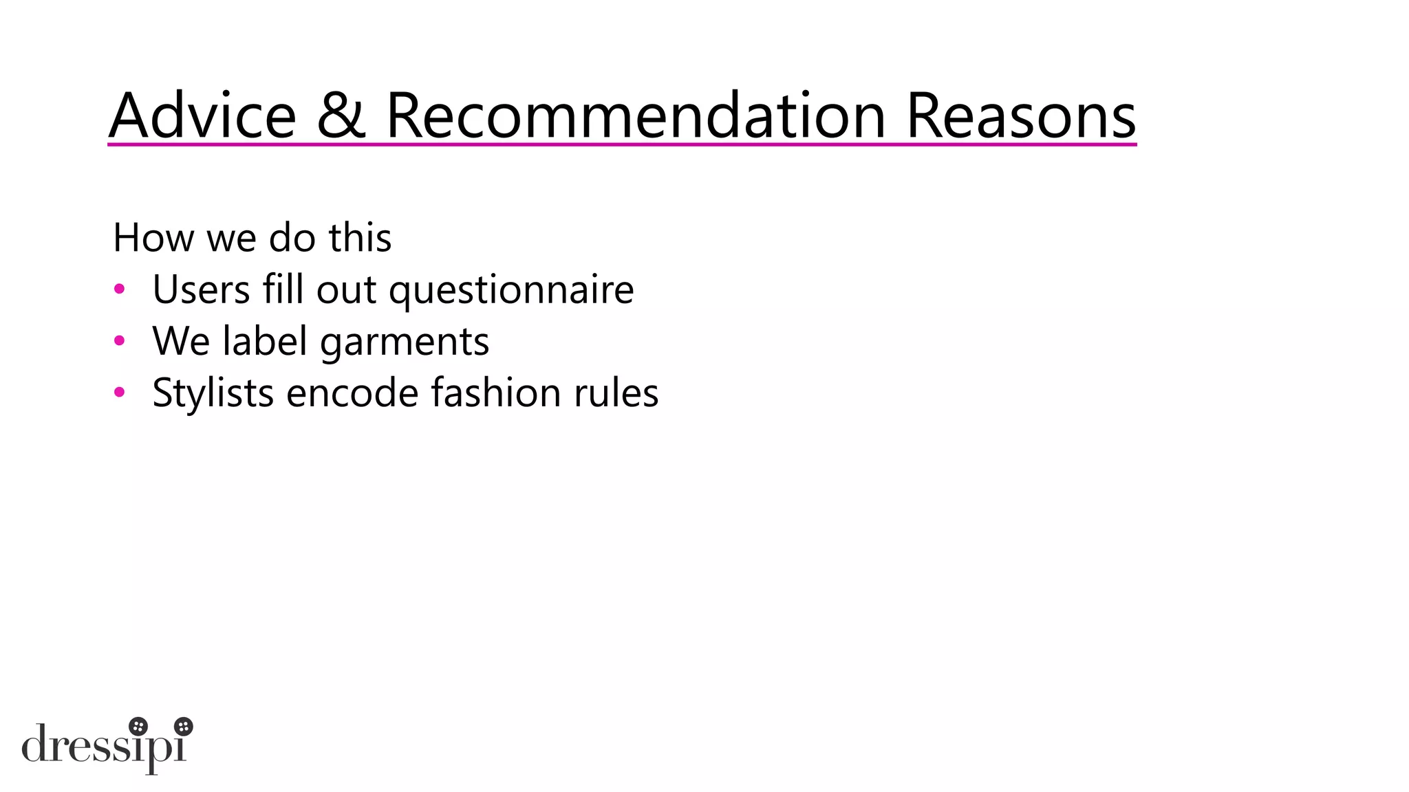 Building Recommender Systems for Fashion | PDF