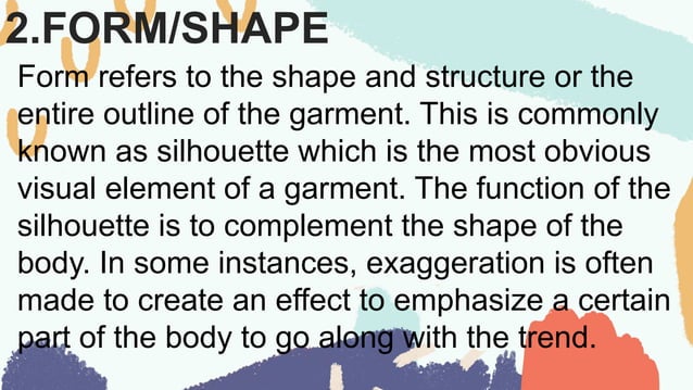 ELEMENTS AND PRINCIPLES OF DESIGN IN DRESSMAKING | PPTX