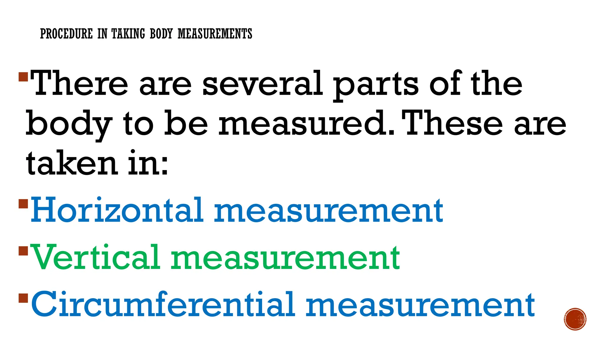dressmaking 9 taking body measurement.pptx