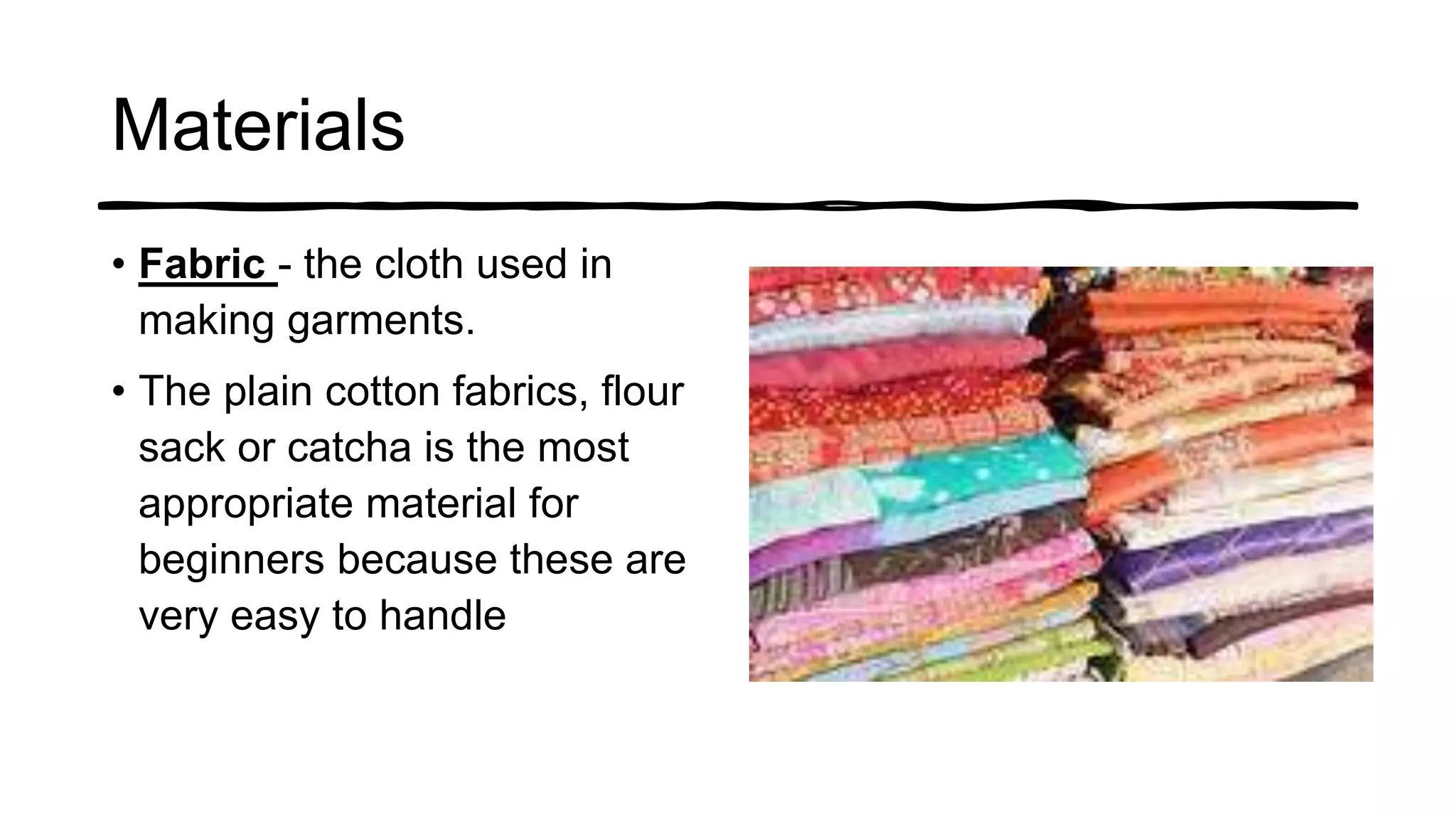 Dressmaking Module 1 for TLE 7 | PPTX