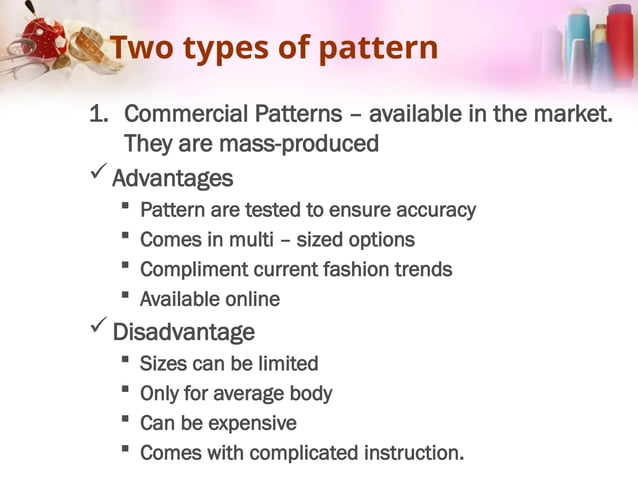 TESDA DRESSMAKING PRESENTATION (TM).pptx | Educational Assessment ...