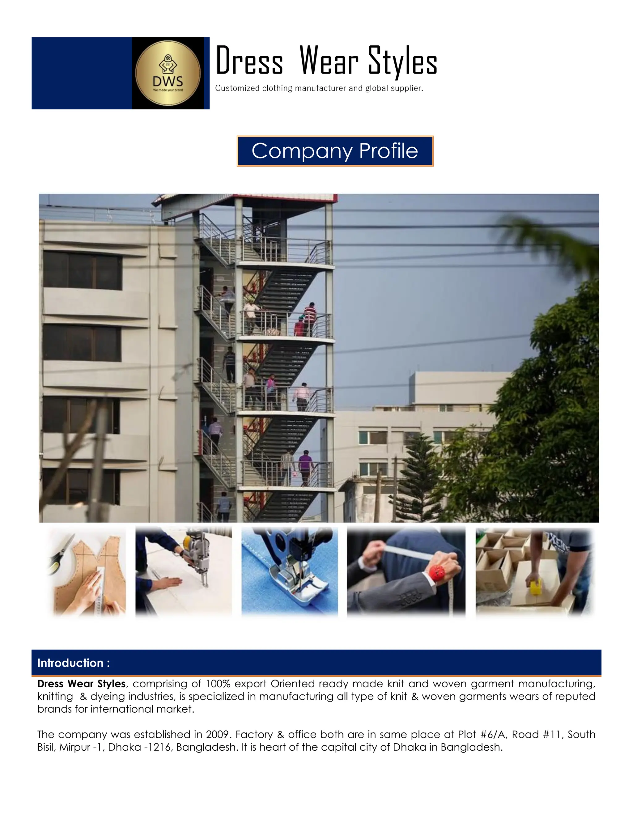 Dress Wear Styles Company profile.pdf