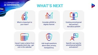 Using Programmatic DOOH to Create Omnichannel Ad Experiences | PDF