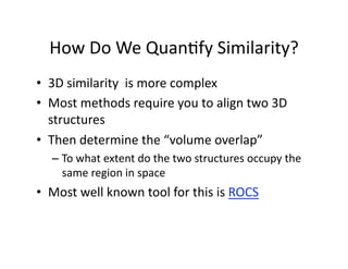 Molecular Representation, Similarity and Search | PDF