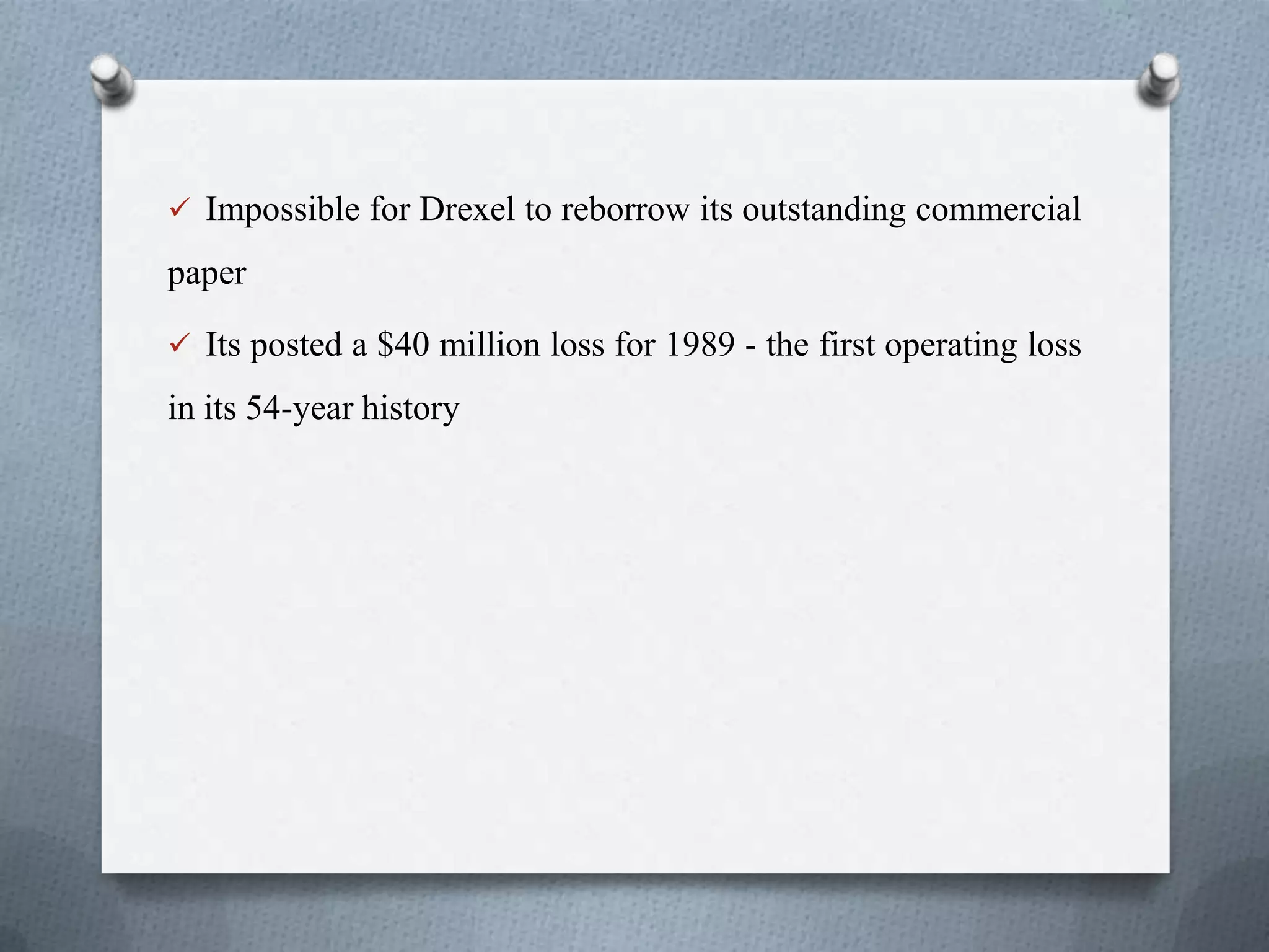 Drexel burnham lambert | PPTX